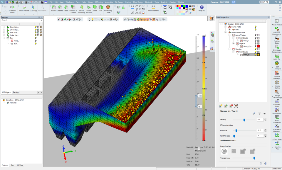 DMP Inspection for Metal AM - Software | 3D Systems