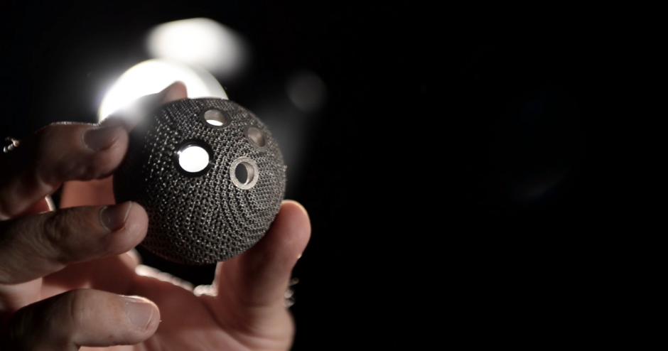 DMP Orthopedic Hip Implant printed on the ProX DMP 320 | 3D Systems