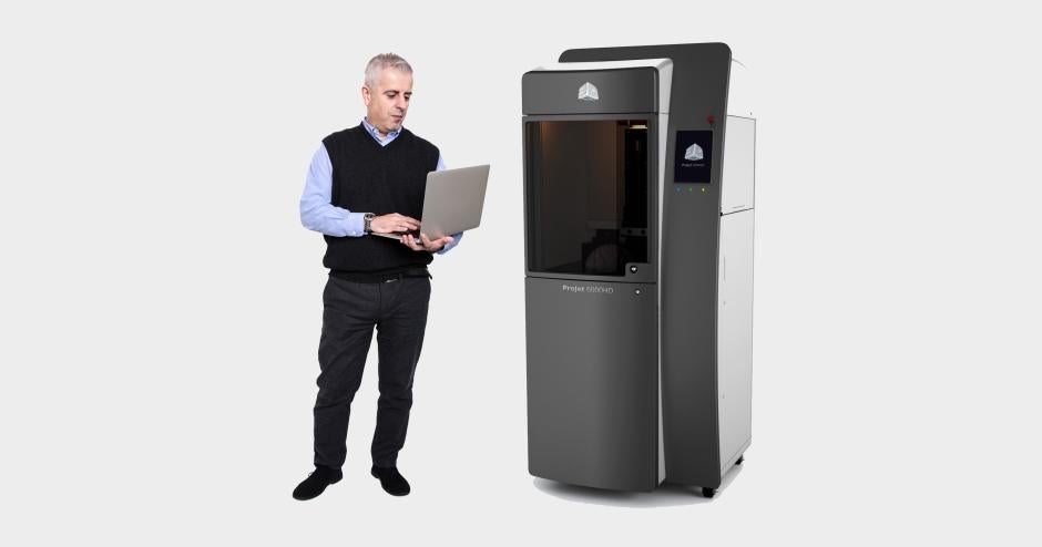ProJet 6000 Multi Jet Printer - high res | 3D Systems