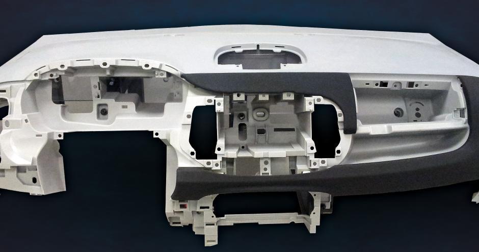 3D printed, full-size, automotive dashboard from the ProX 950 (high res ...