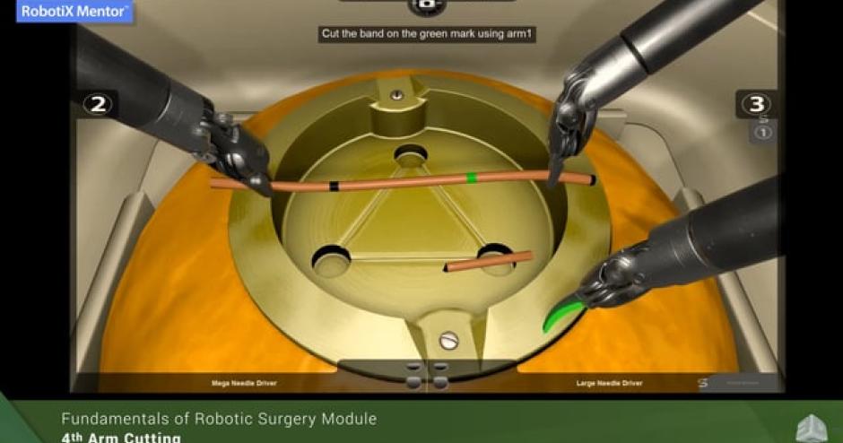 Robotix Mentor Fundamentals Of Robotic Surgery Module 3d Systems