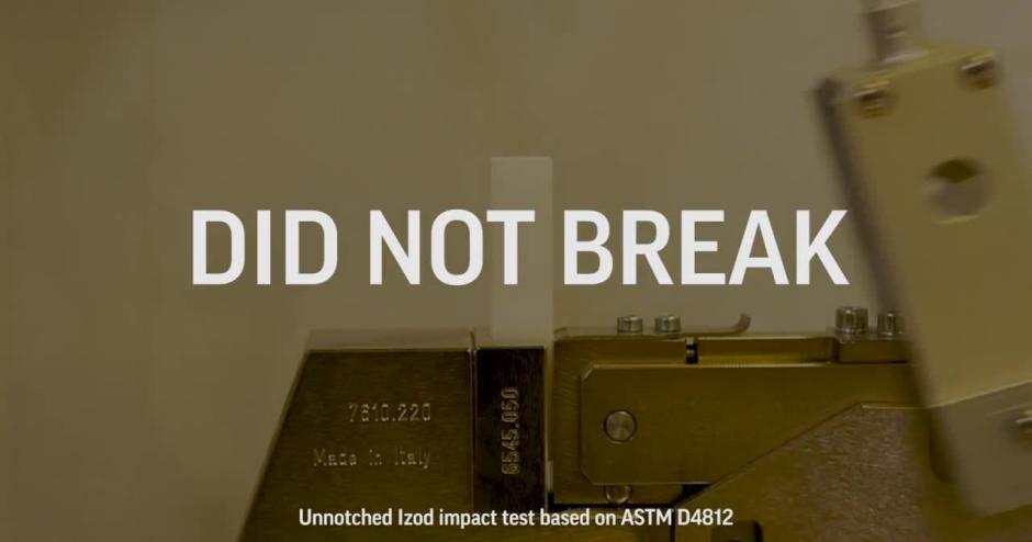 DuraForm ProX EX NAT Impact Test | 3D Systems