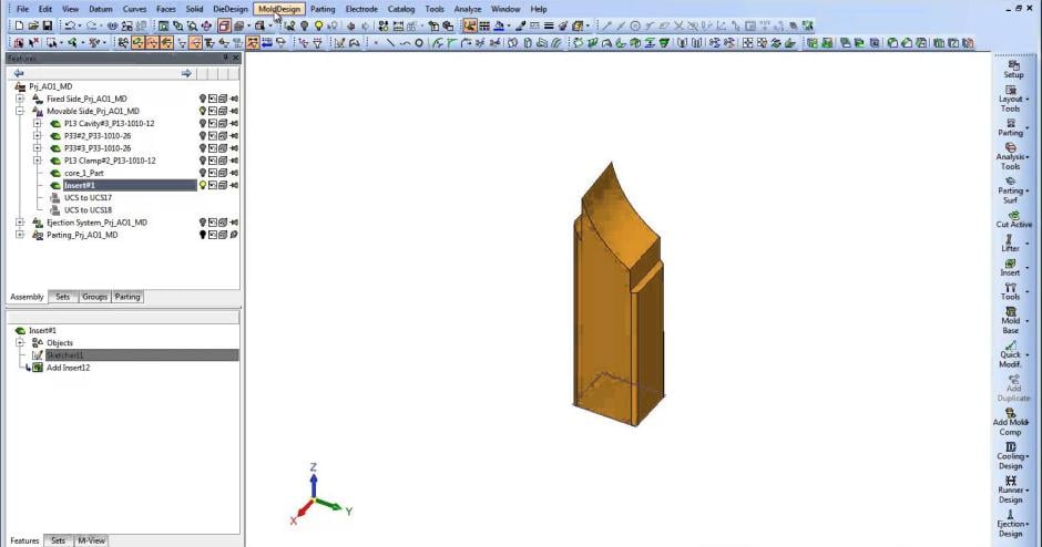 Cimatron 12 Highlights: Insert Design | 3D Systems